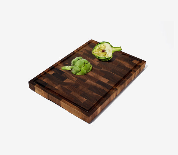 End grain cutting board walnut store
