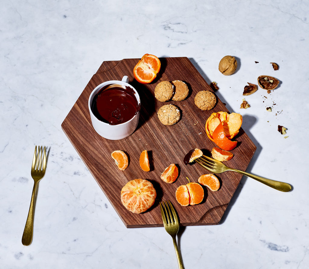 Modern Walnut Cheese Board | Snowe